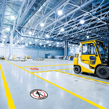 Warehouse Traffic Safety | Floor Marking | DuraLabel