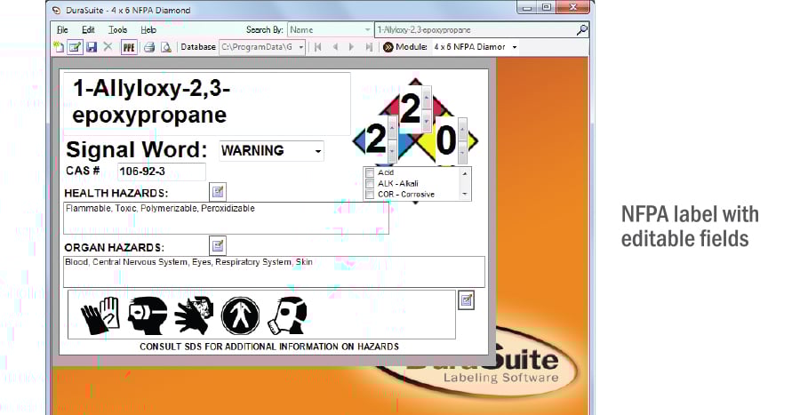 Create RTK Labels in DuraSuite