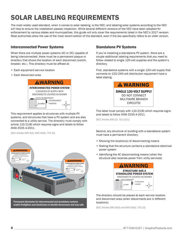 Solar Labeling | DuraLabel